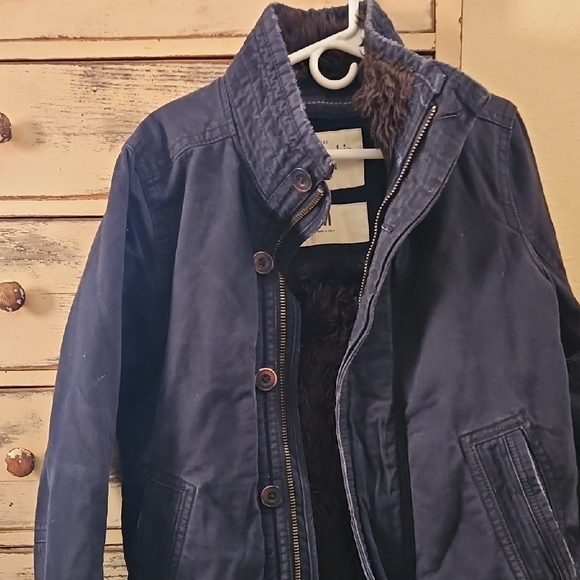 Abercrombie & Fitch | Jackets & Coats | Mens Navy Abercrombie Fitch ...